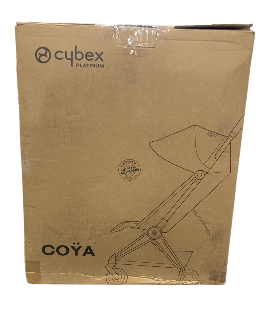 Cybex Coya Stroller, 2024, Chrome, Sepia Black — GoodBuy Gear