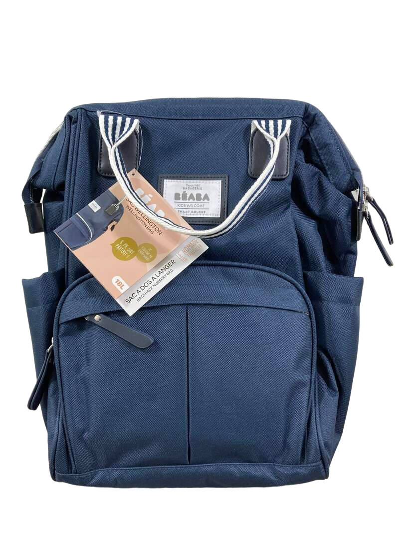 Beaba Wellington Backpack Diaper Bag, Navy — GoodBuy Gear
