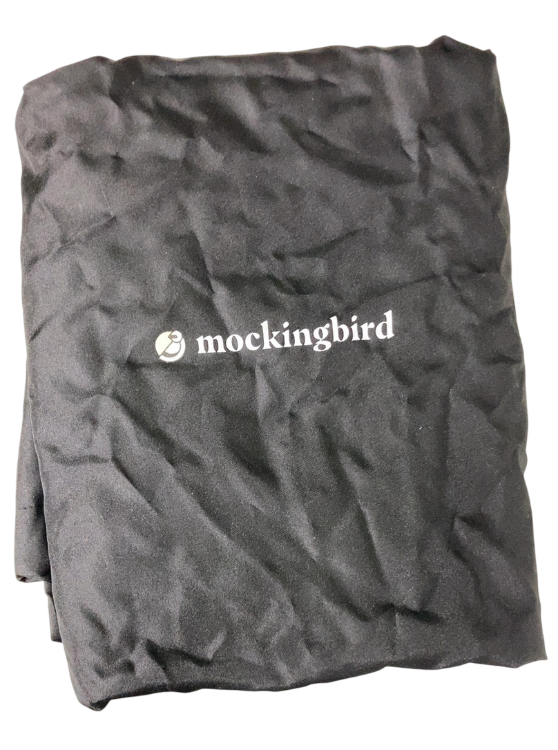 Mockingbird Single to Double 2.0 Stroller, Sky, Watercolor Drops, Silv ...