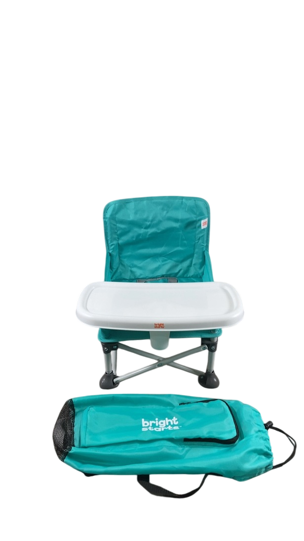 Bright Starts Pop 'N Sit Portable Booster, Teal — GoodBuy Gear
