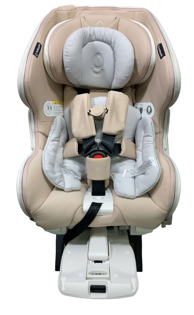 Babyark Premium Convertible Car Seat, 2023, Eggshell White / Moonlight