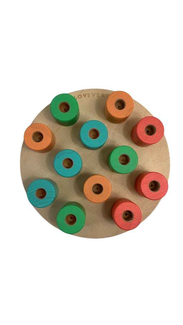 Lovevery Wooden Stacking Peg Board — GoodBuy Gear