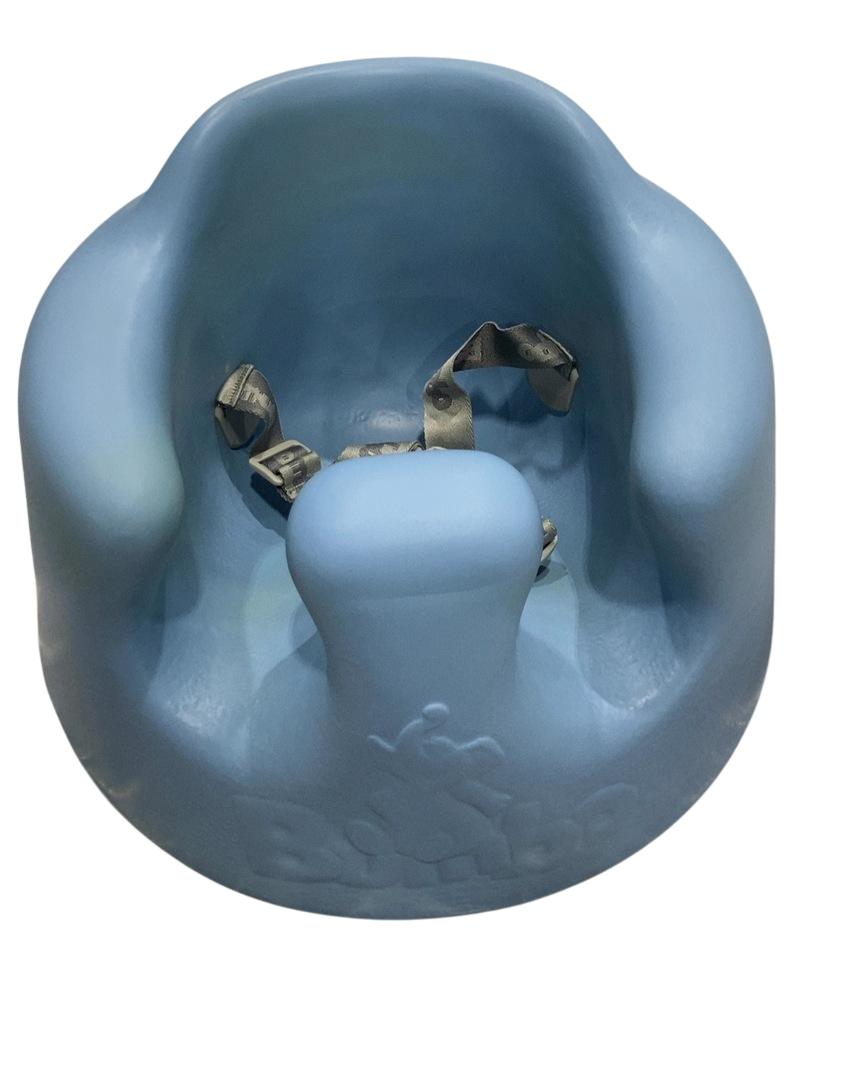 Bumbo Floor Seat With Play Tray, Powder Blue — GoodBuy Gear