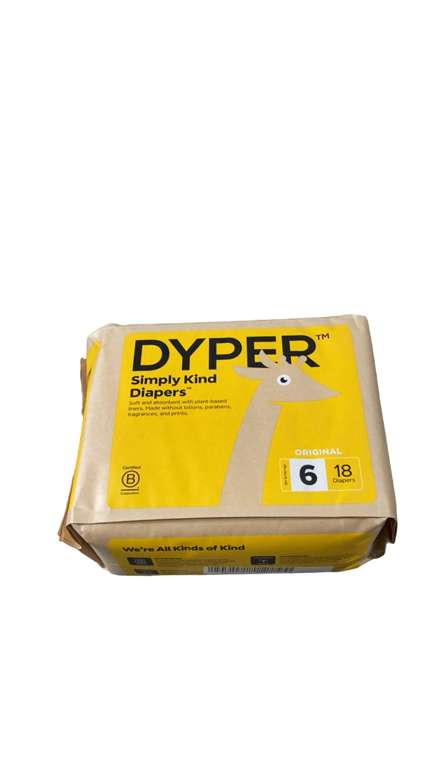 DYPER Bamboo Diapers, Size 6, 18 Count — GoodBuy Gear
