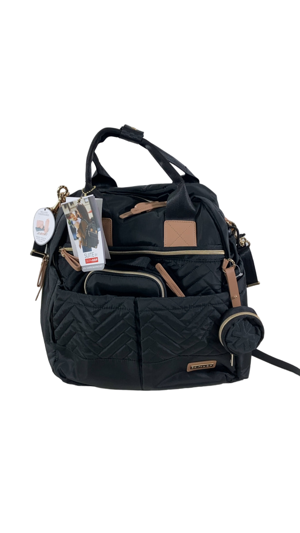 Skip Hop 6-in-1 Diaper Bag Backpack Suite, Black — GoodBuy Gear