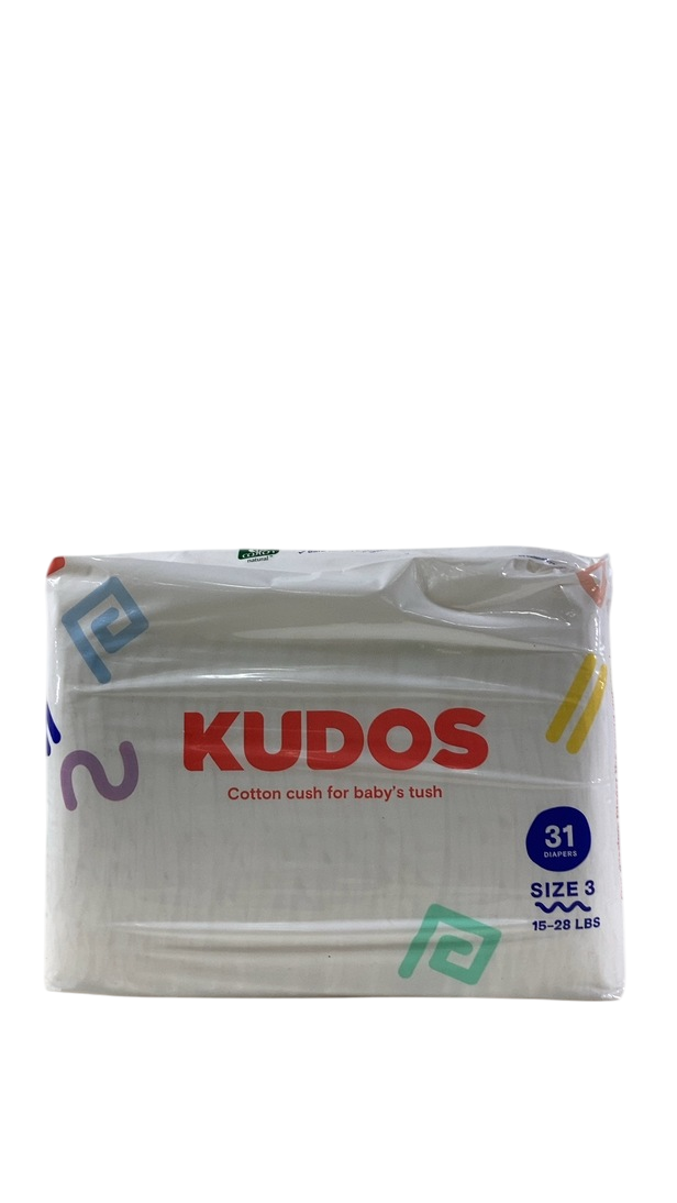 Kudos Diapers, 31, Size 3, White — GoodBuy Gear