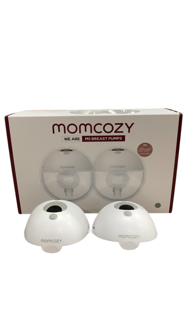 Momcozy All-in-one M5 Double Wearable Breast Pump, Cozy Red — GoodBuy Gear