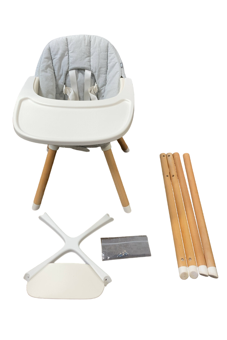 Lalo The Chair Full Kit with Play Legs, Coconut