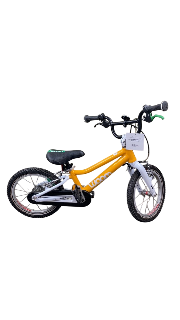Woom Woom 2 Bike- 14”, Flame Orange — GoodBuy Gear