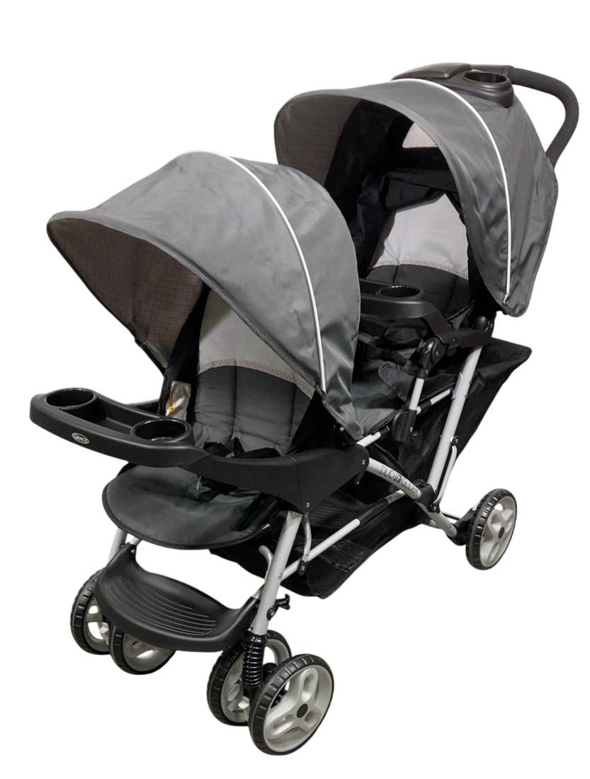 Graco DuoGlider Double Stroller, 2024, Glacier — GoodBuy Gear
