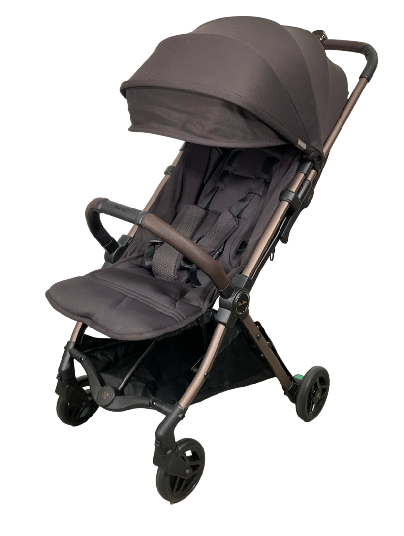 Silver Cross Jet 5 Super Compact Stroller, 2024, Ganache — GoodBuy Gear