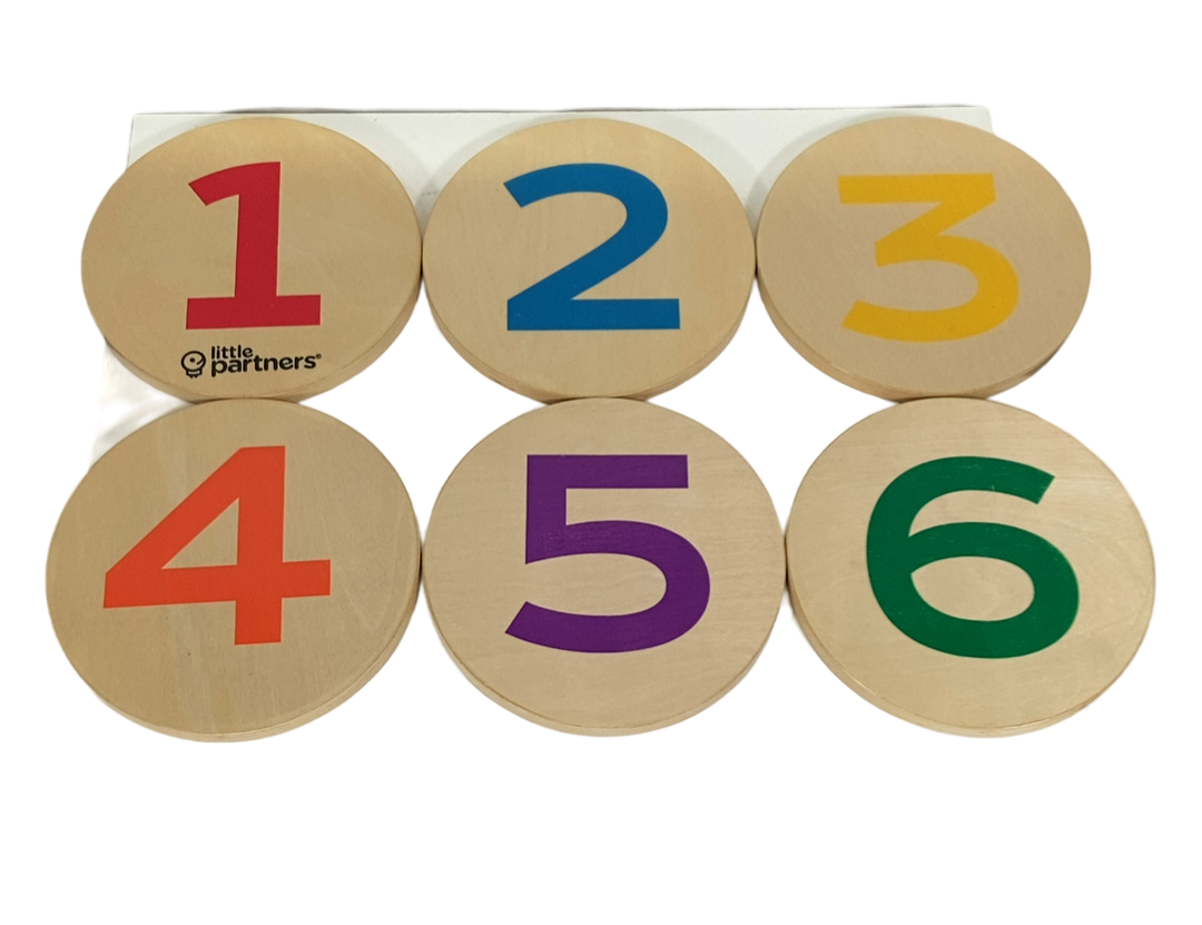 Little Partners Step ‘N Learn Stepping Stones, Numbers — GoodBuy Gear