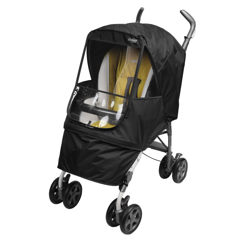 Manito Elegance Alpha Stroller Weather Shield, Black — GoodBuy Gear