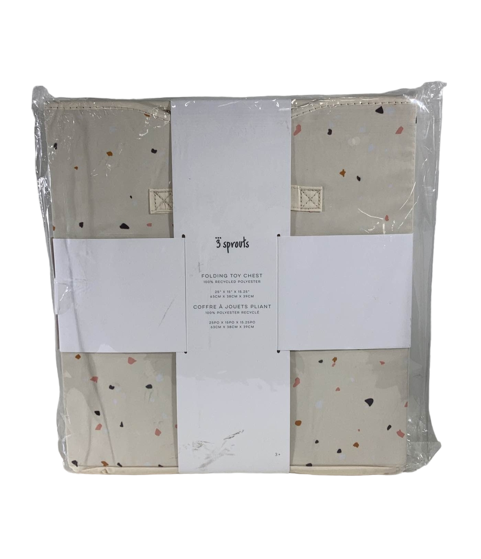 3 Sprouts Toy Chest, Terrazzo Cream — GoodBuy Gear