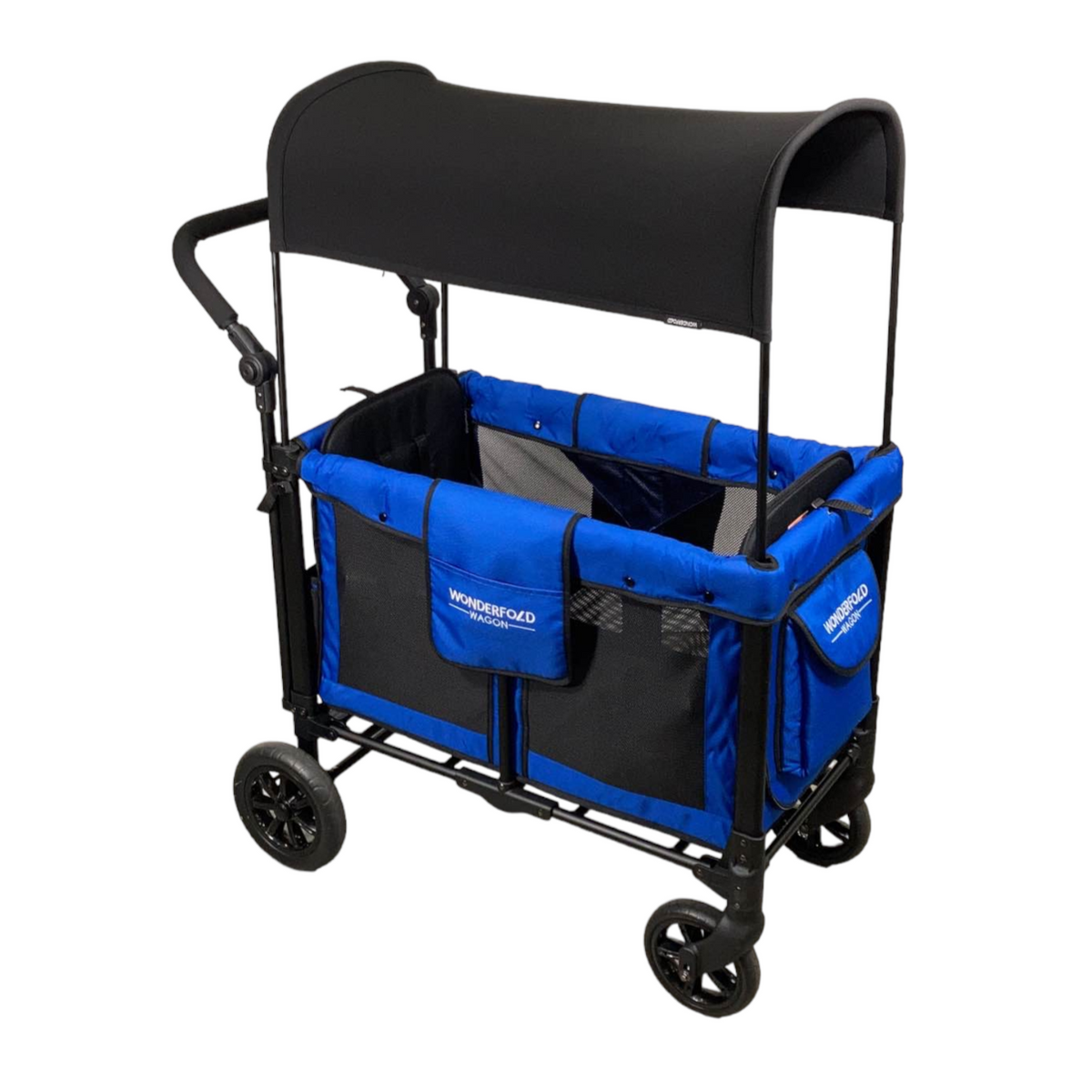 Wonderfold W2 Original Multifunctional Double Stroller Wagon, 2022, Bl ...