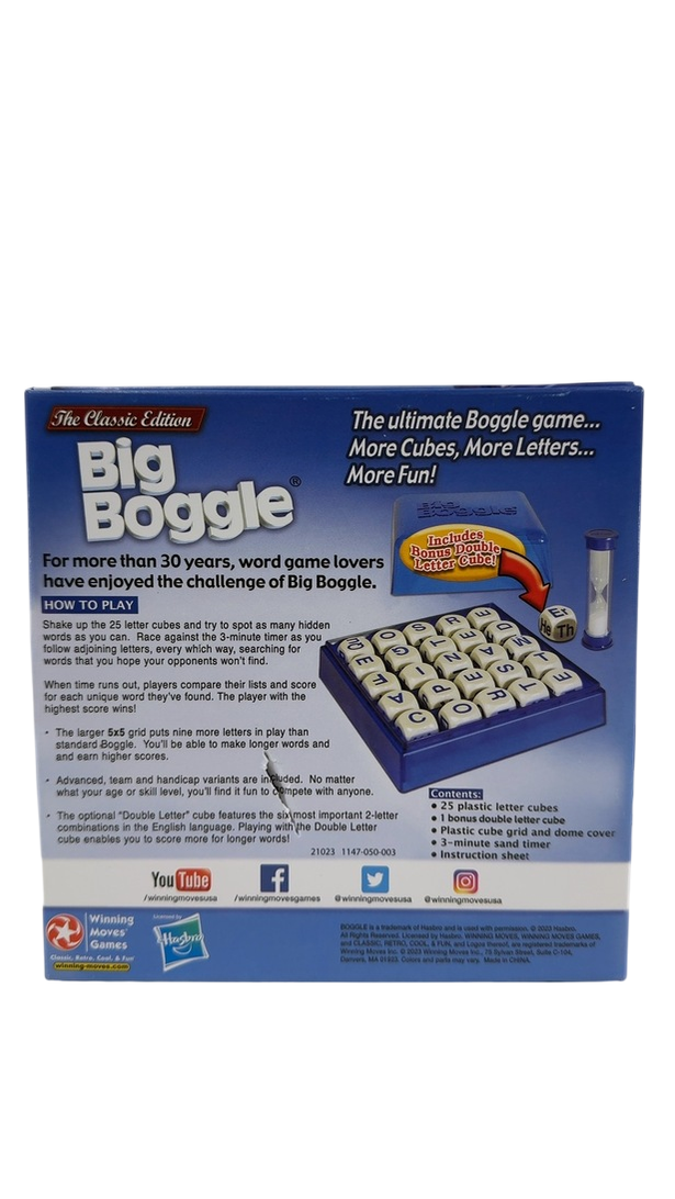 Hasbro Boggle, Big Boggle — GoodBuy Gear