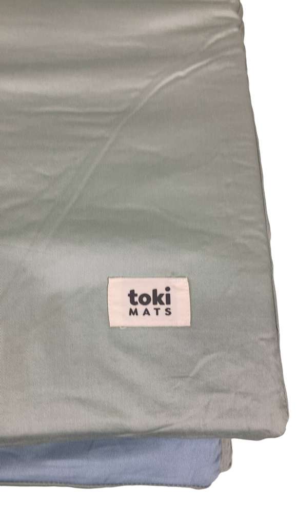 Toki Mats Mega Padded Play Mat 55" x 55", Classic Insert, Sage + Breez
