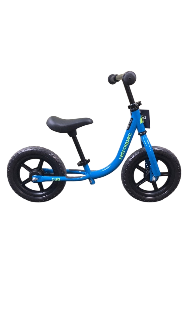 Retrospec Cub Kids' Balance Bike, Brash Blue — GoodBuy Gear