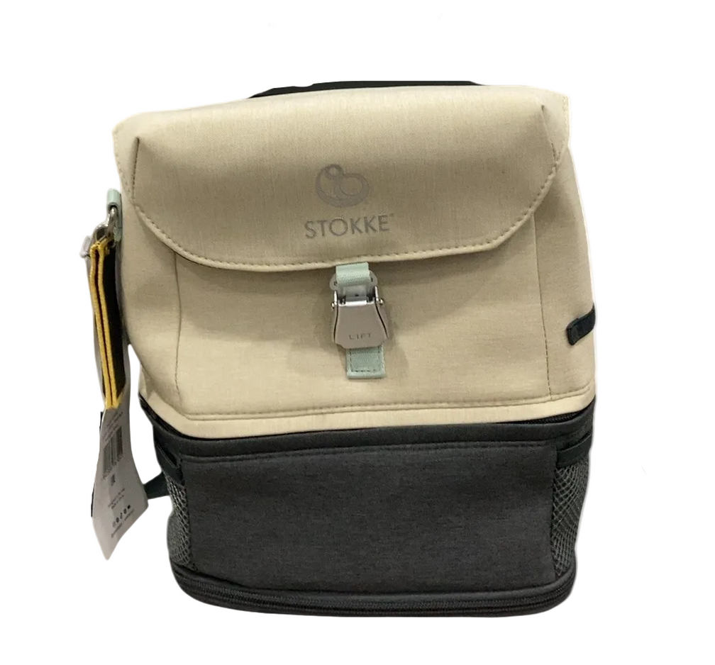 Stokke JetKids BedBox + Crew Backpack Travel Bundle, Midnight Gray ...