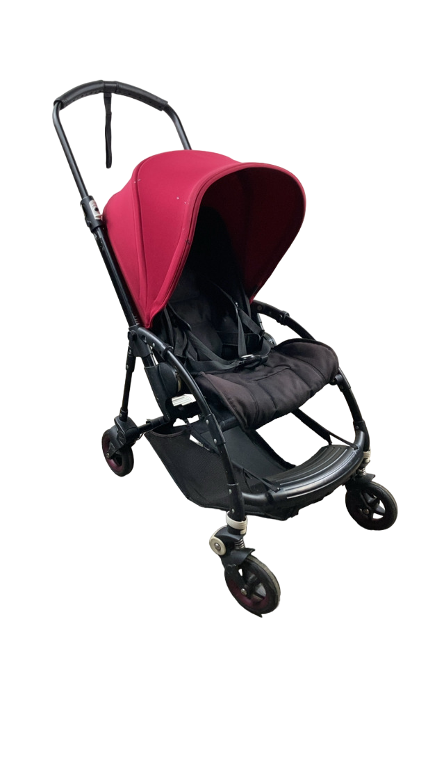 Bugaboo Bee5 Stroller, Neon Red, Grey Melange, Black, 2018 — GoodBuy Gear