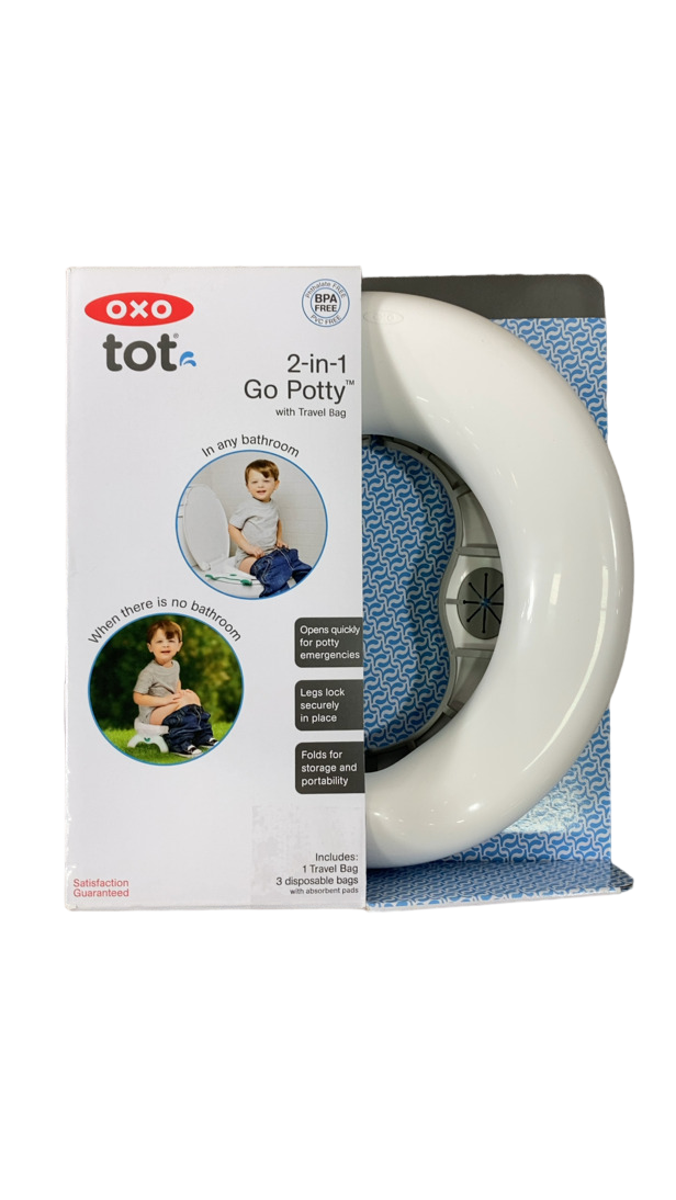 OXO Tot 2-in-1 Go Potty, Gray — GoodBuy Gear
