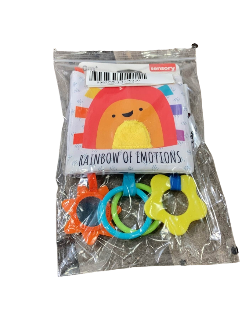 Sassy Rainbow Of Emotions Activity Book Learning Toy