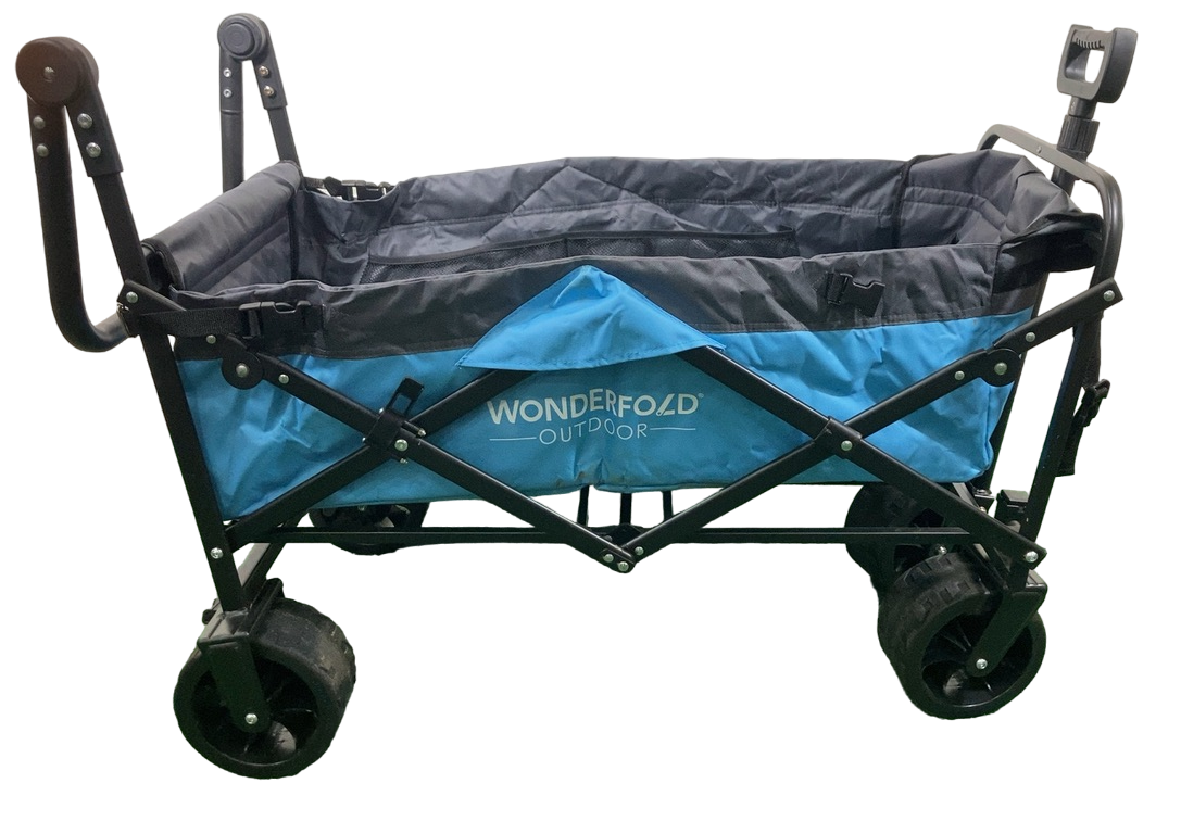 Wonderfold S3 Outdoor Utility Wagon, Aqua Grey — GoodBuy Gear
