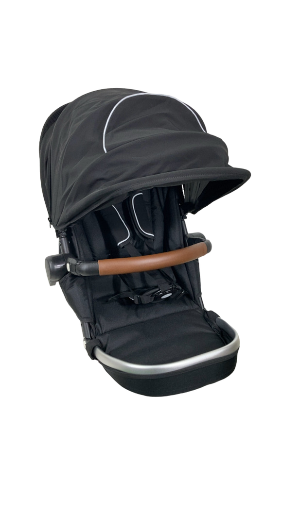 Mockingbird 2nd Seat Kit 2.0, Black, Silver With Penny Leather, Waterc ...