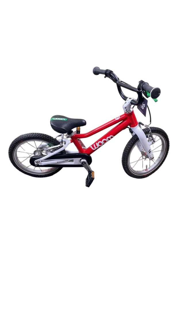 Woom 2 Bike- 14”, Woom Red — GoodBuy Gear