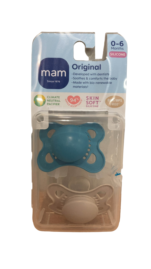 MAM Original Newborn Pacifier 2 Pack, Original Matte — GoodBuy Gear