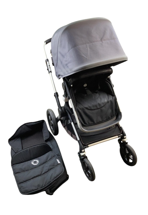 Bugaboo Fox Stroller, 2018, Aluminum, Grey Melange, Midnight Black ...