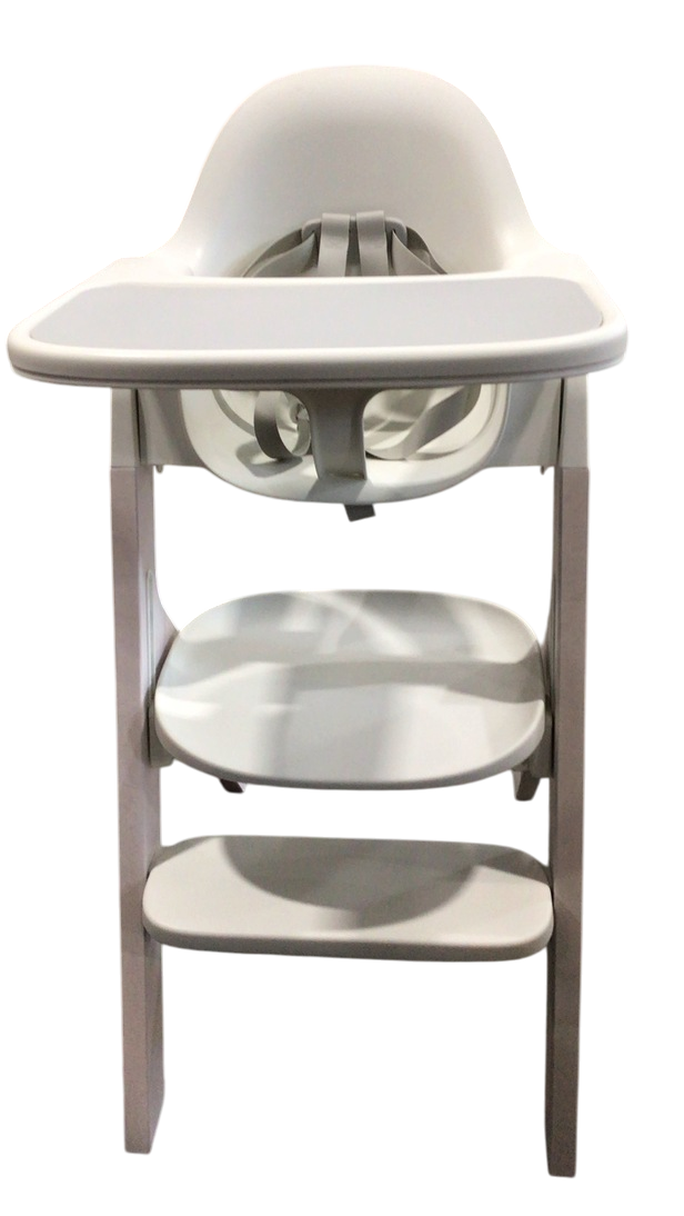 Mockingbird High Chair, Cloud Washed Beech, White — GoodBuy Gear