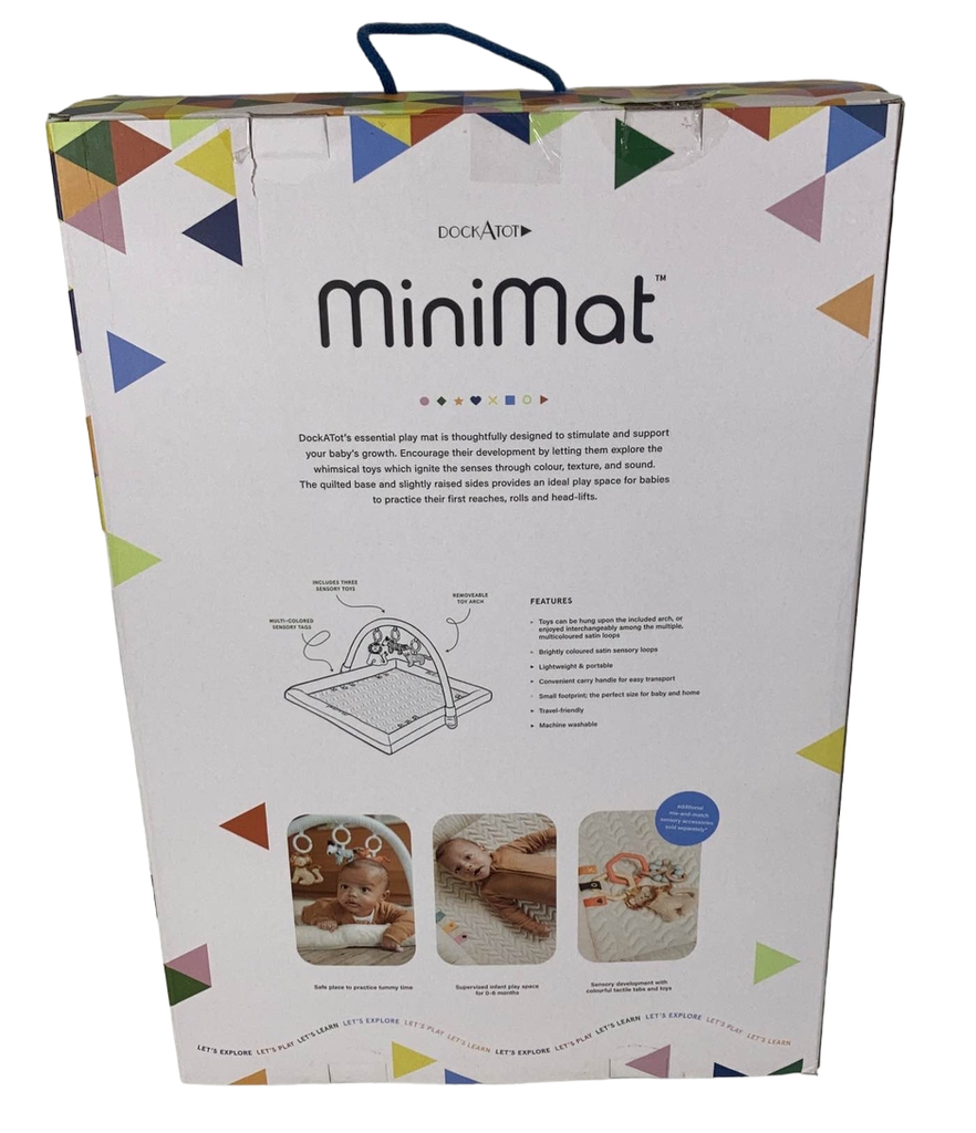 DockATot MiniMat, Marine Chambray