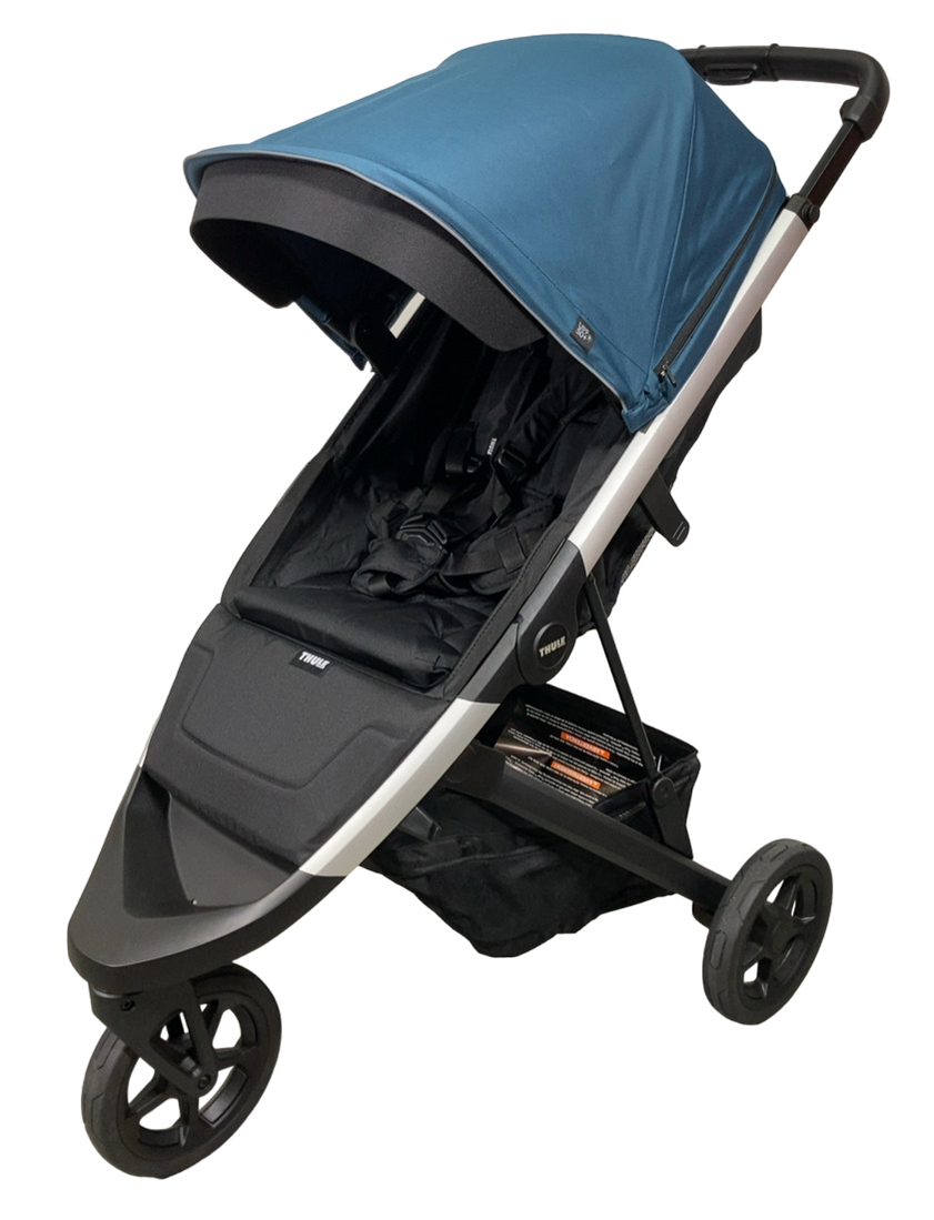 Thule Spring Stroller, 2022, Aluminum, Majolica Blue — GoodBuy Gear