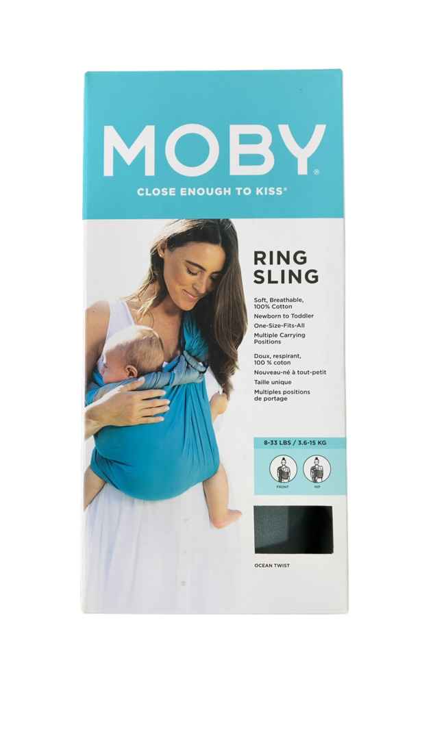 Moby Ring Sling, Ocean Twist — GoodBuy Gear