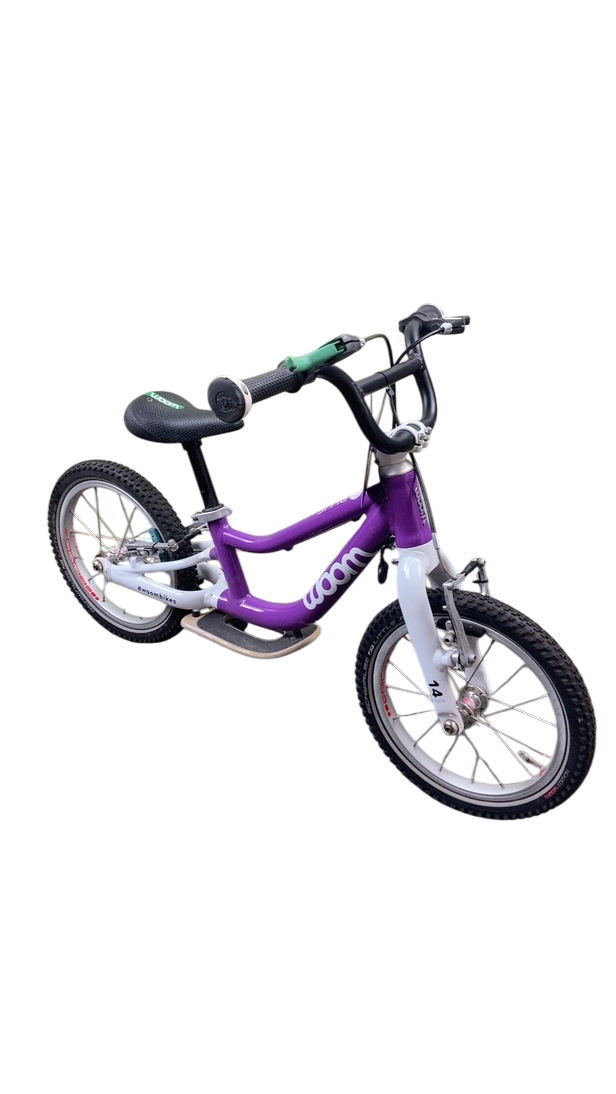 Woom 1 Plus Balance Bike, Purple Haze — GoodBuy Gear