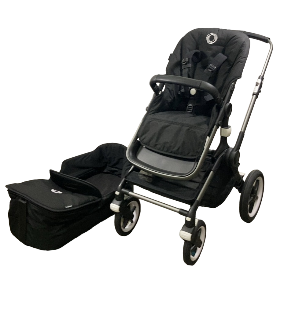 Bugaboo Fox 3 Stroller, 2021, Graphite, Midnight Black — GoodBuy Gear