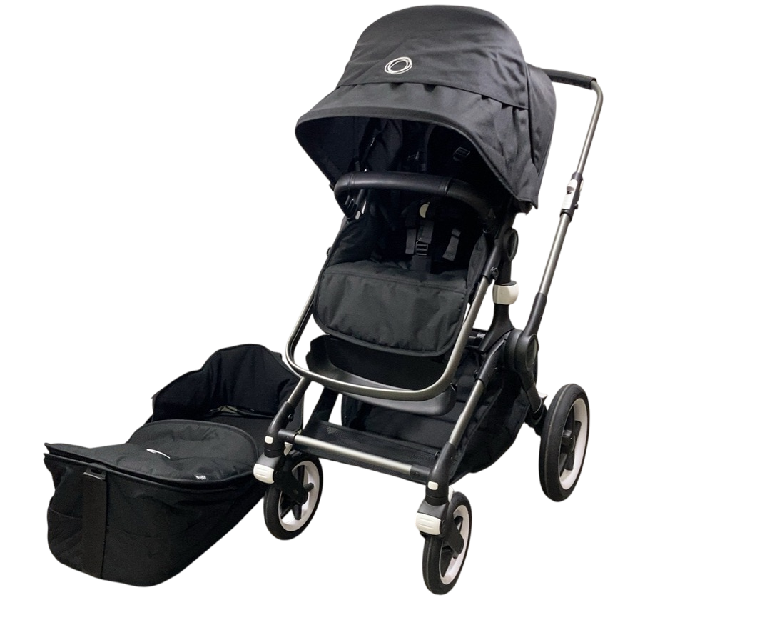 Bugaboo Fox 3 Stroller, 2021, Graphite, Midnight Black — GoodBuy Gear