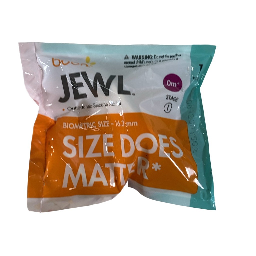 Boon Jewl Orthodontic Silicone Pacifier, Neutral