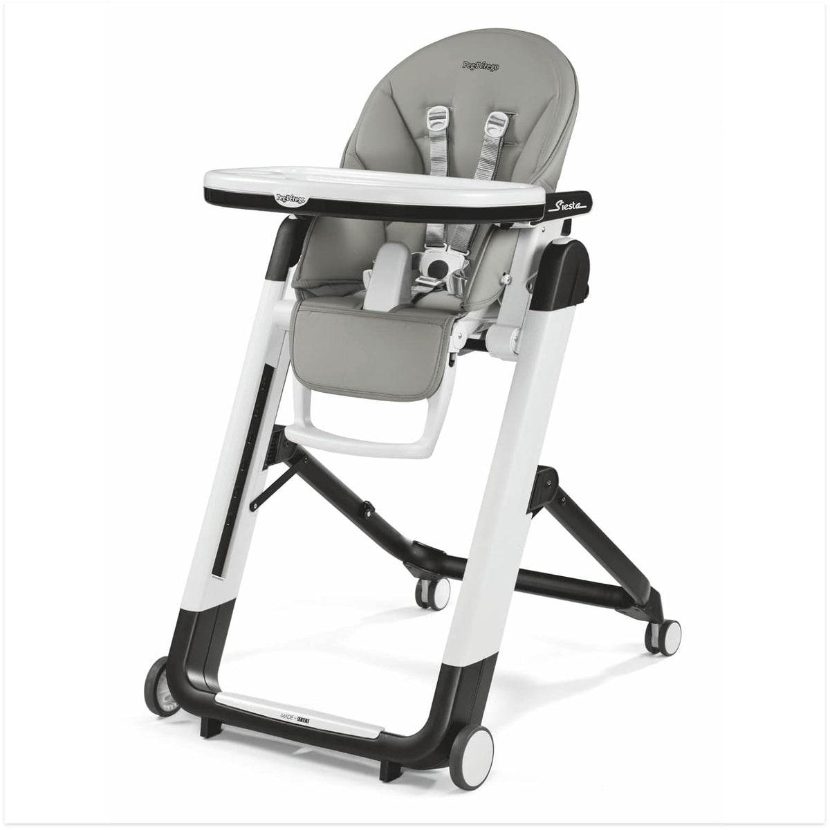 Peg Perego Siesta High Chair, Ice Grey — GoodBuy Gear
