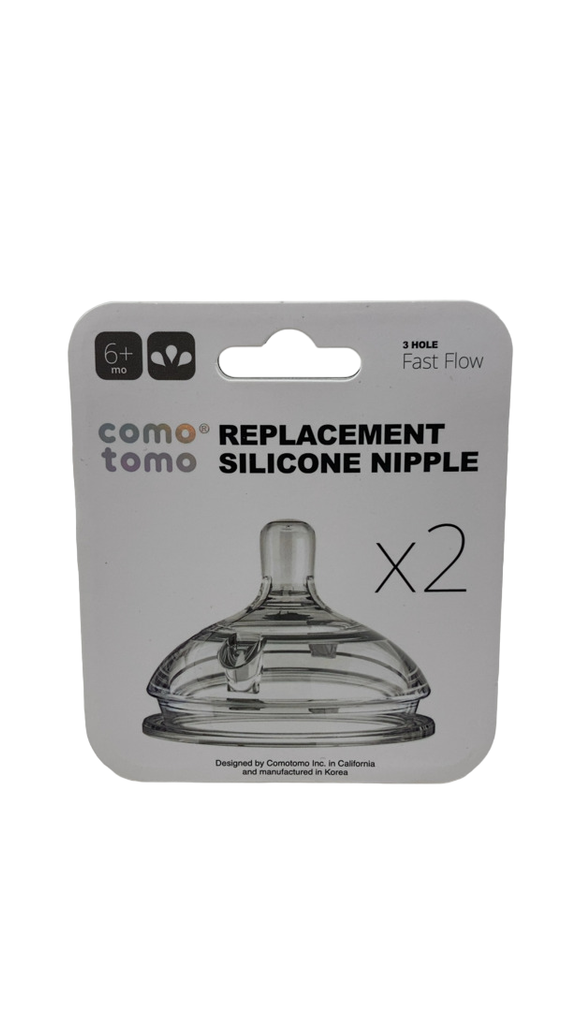Comotomo Replacement Fast Flow Nipples
