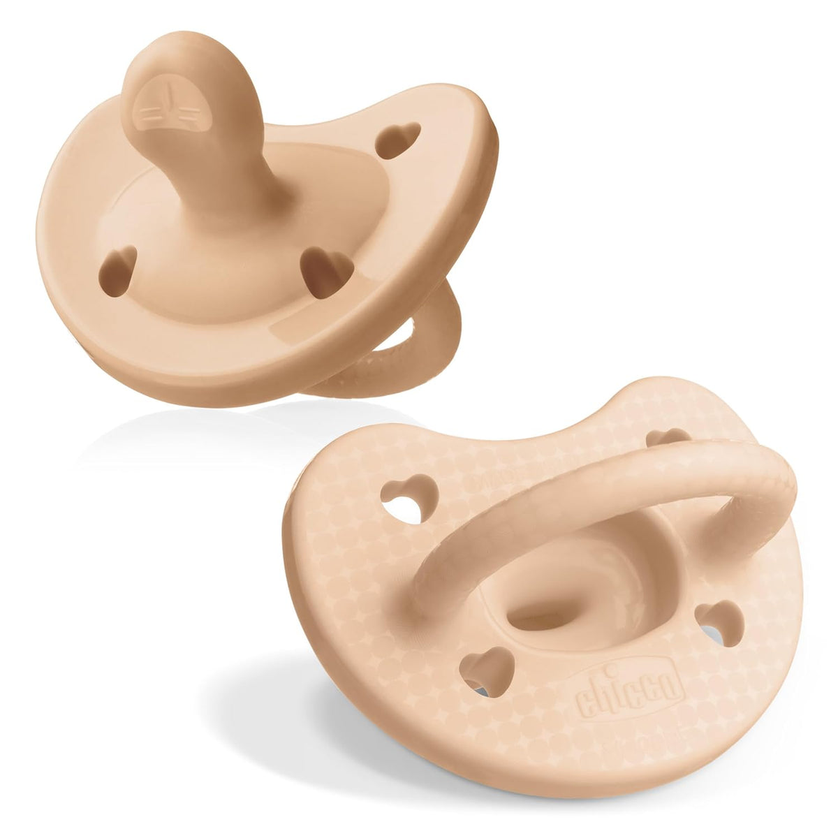 Chicco PhysioForma Pacifiers 2-Pack, Blush, 0-6 Months — GoodBuy Gear