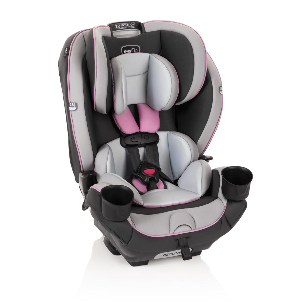 Evenflo EveryKid 3-in-1 Convertible Car Seat, 2024, Oneida Pink ...