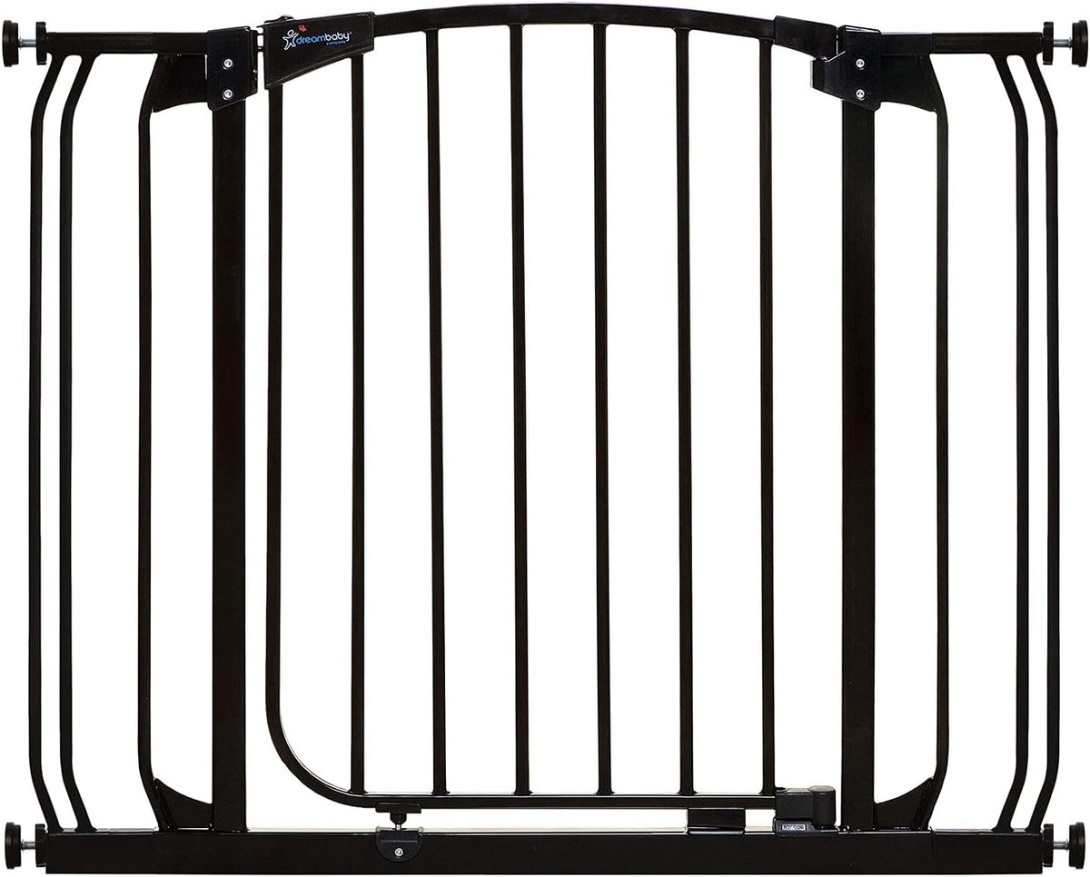 Dreambaby Chelsea Hallway Auto Close Security Gate, Black — GoodBuy Gear