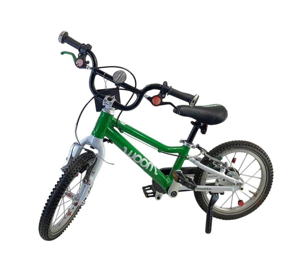 Woom 2 Bike- 14”, Woom Green — GoodBuy Gear