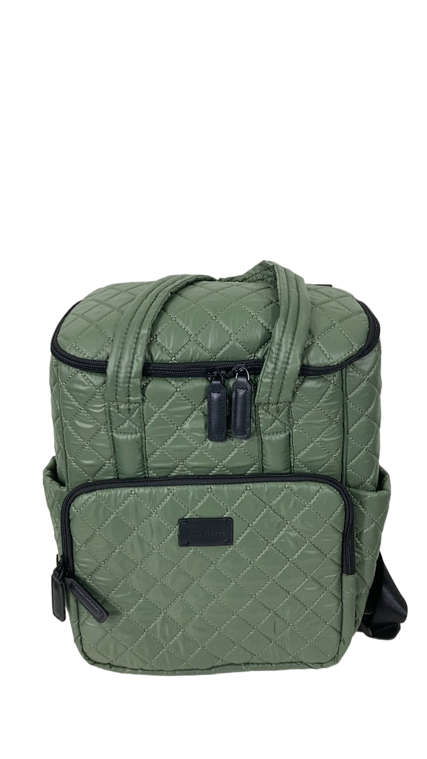 7 A.M. Enfant London Diaper Backpack, Evening Green — GoodBuy Gear