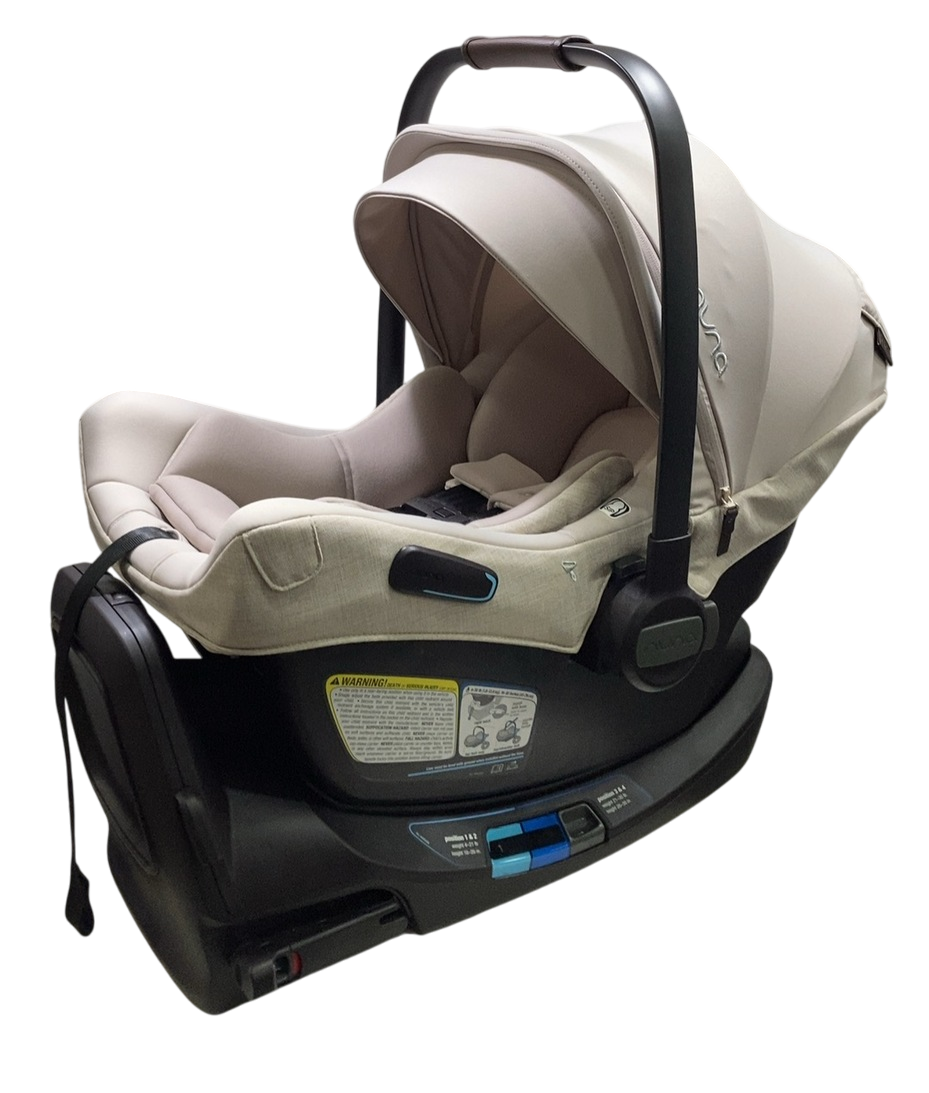 Nuna Pipa Aire RX Infant Car Seat, 2024, Biscotti — GoodBuy Gear