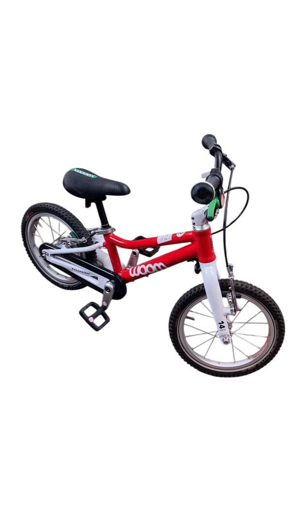 Woom Woom 2 Bike- 14”, Woom Red — GoodBuy Gear