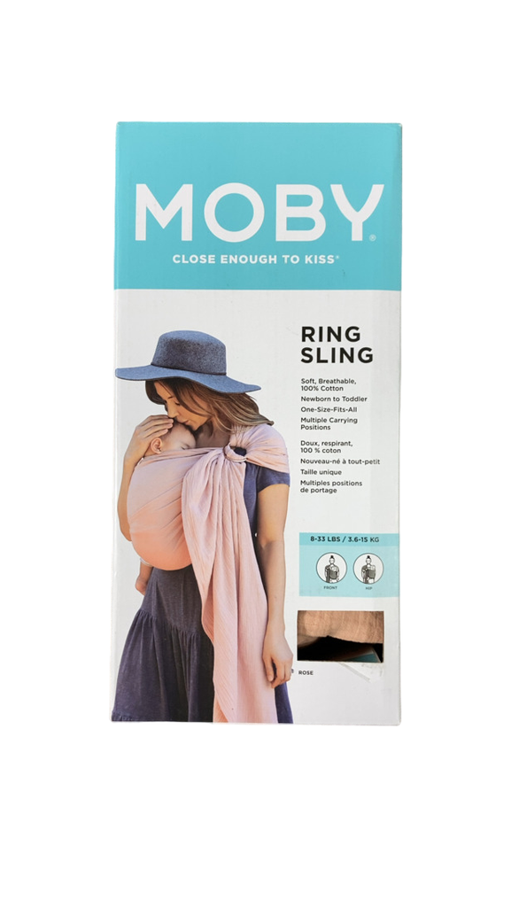 Moby Ring Sling, Rose