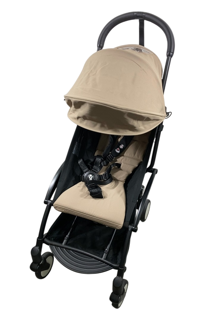 Babyzen YOYO2 Complete Stroller, 2022, Black with Taupe — GoodBuy Gear